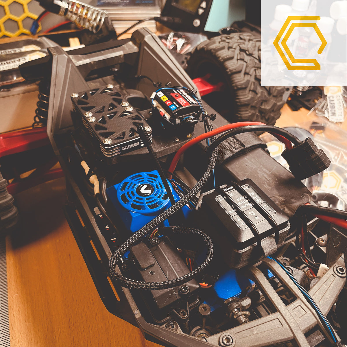 GPS GNSS Mount (Compatible with MAXX) – Campsite Carbon